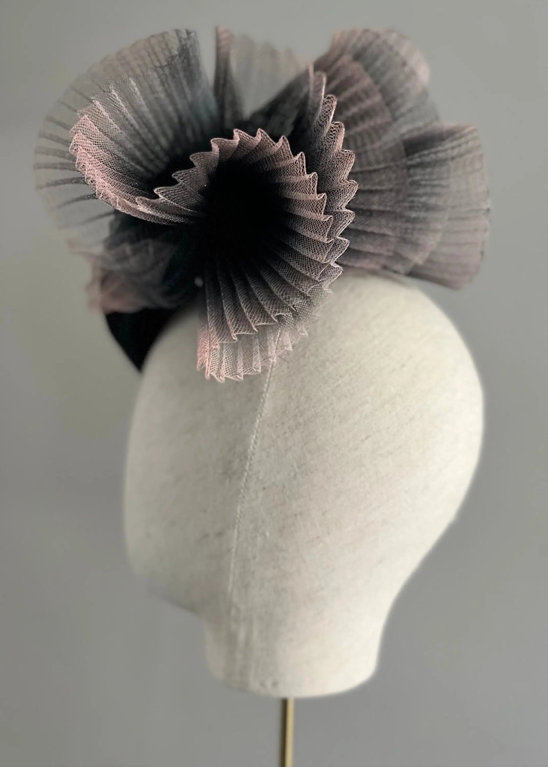 Clio Cocktail Hat in Straw - Jane Taylor London