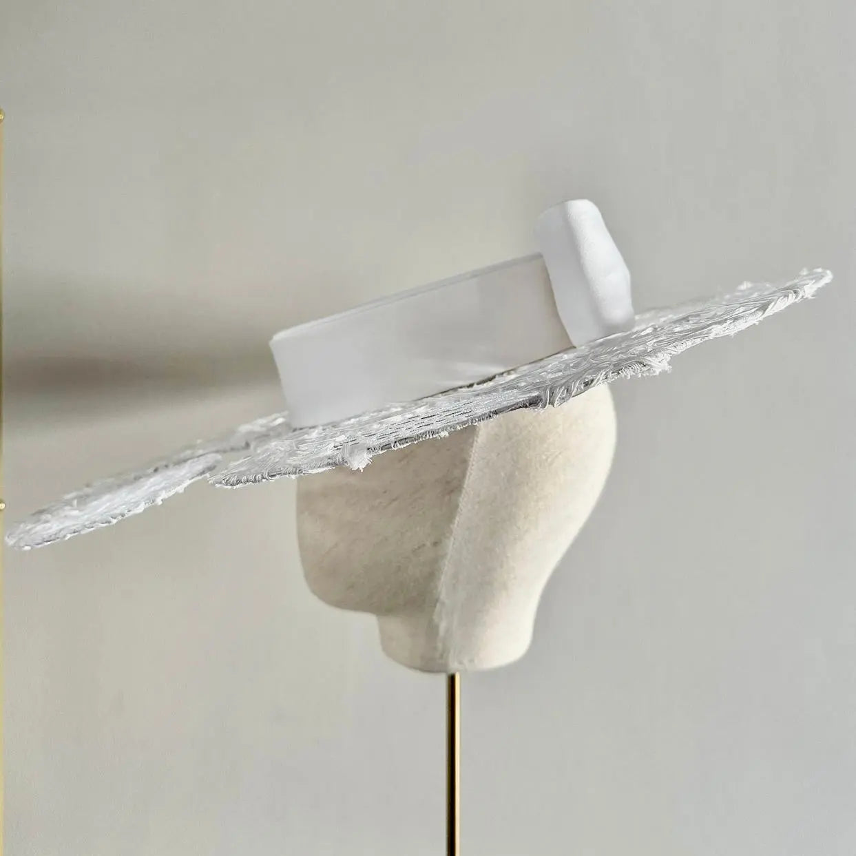 Lace Masked Boater – Jane Taylor London